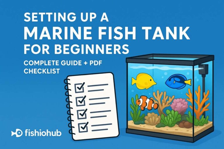 Setting up a Marine Fish Tank for Beginners (Complete Guide + PDF ...