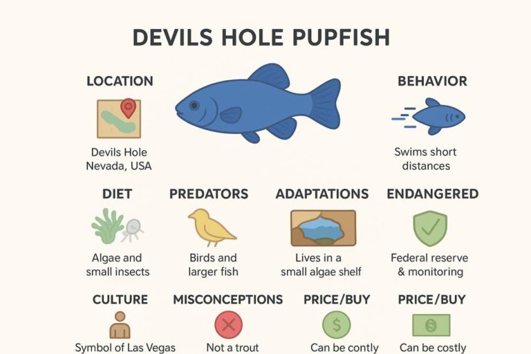 Devil’s Hole Pupfish Facts – The Rarest Fish in the World!