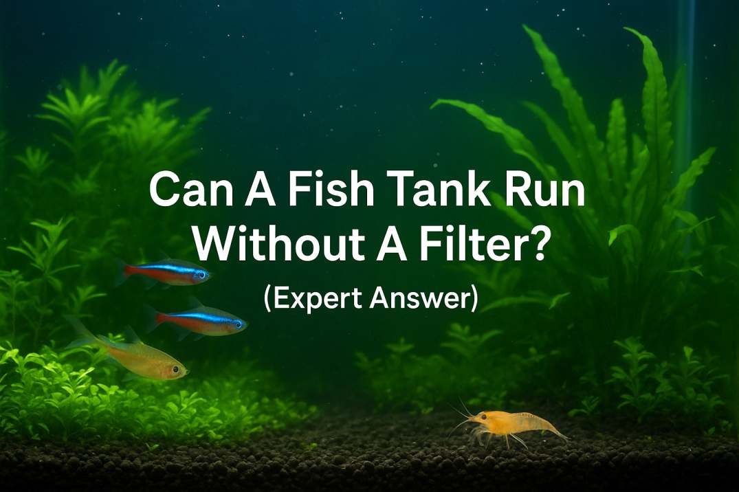 Can a Fish Tank Run Without a Filter? (Expert Answer) - FishioHub