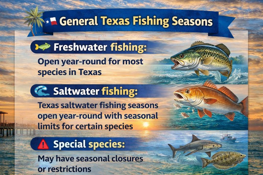 Texas Fishing Regulations & Seasons: Rules, Limits & Legal Guide ...