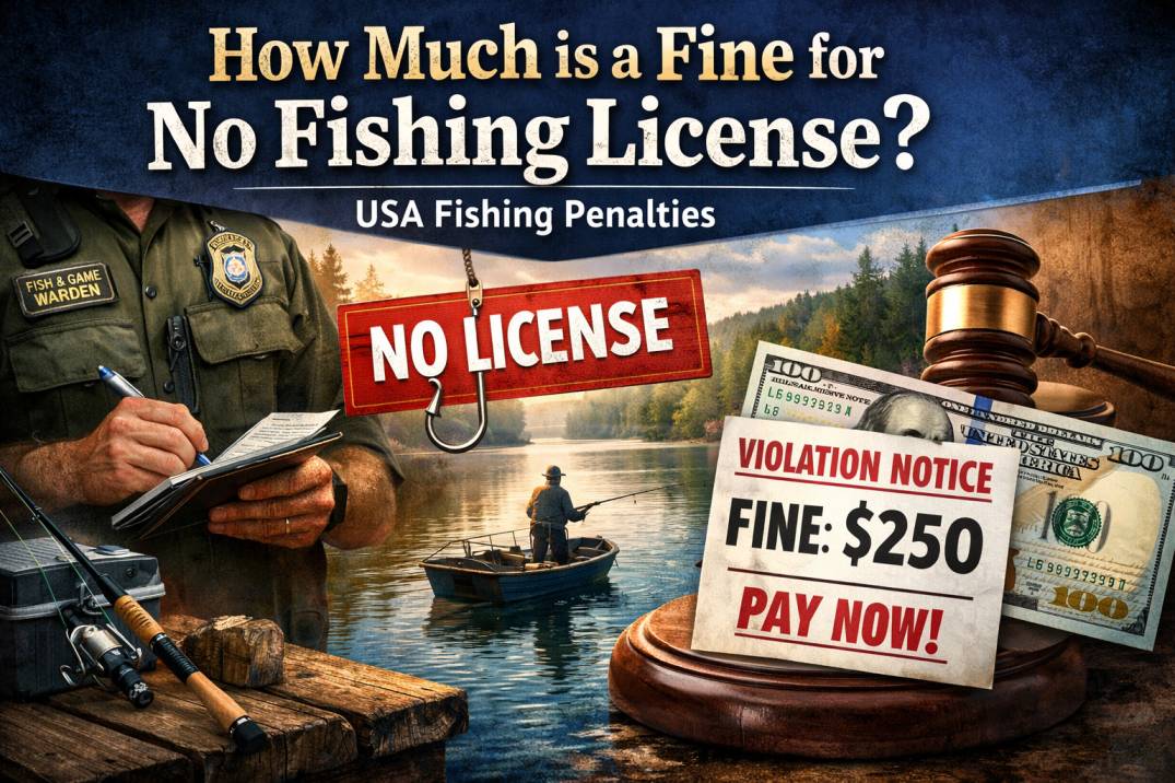 How Much is a Fine for No Fishing License – USA Fishing Penalties ...